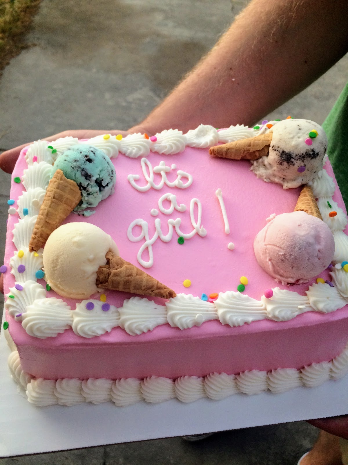 RuthAnne Strong: Gender Reveal Ice Cream Social