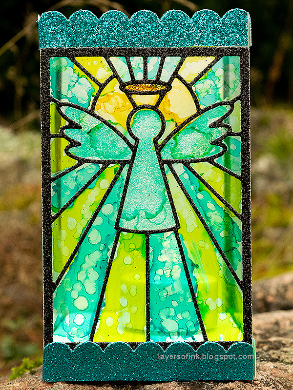 Layers of ink: Stained Glass Effect