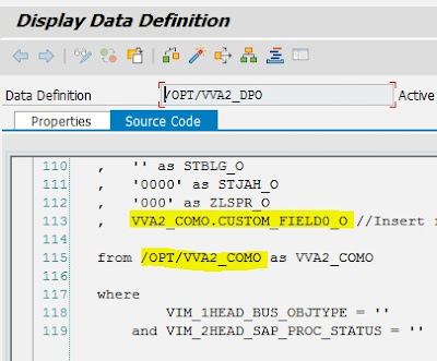 Informazioni utili e pratiche su SAP: SAP VIM: OpenText VIM: aggiunta di campi custom in VIM ...