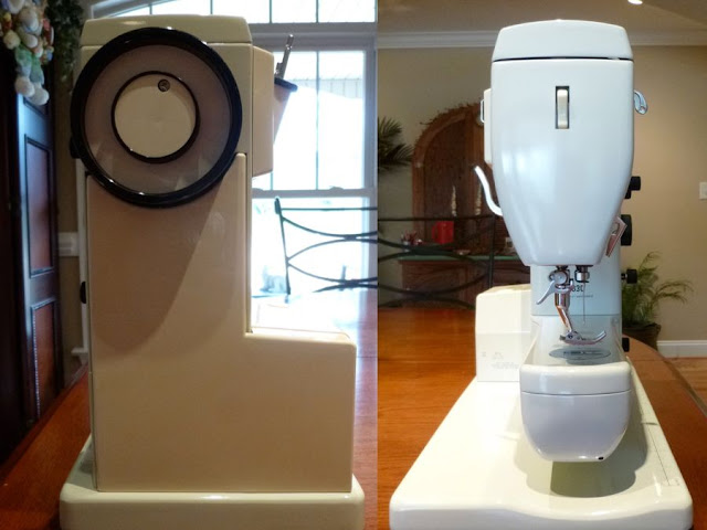 Tempted Threads: Vintage Bernina 830 Record Sewing Machine - Restored