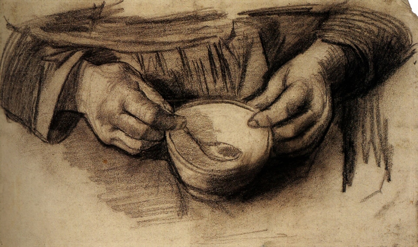 Vincent van Gogh | Study of hands | Tutt'Art@ | Pittura * Scultura ...