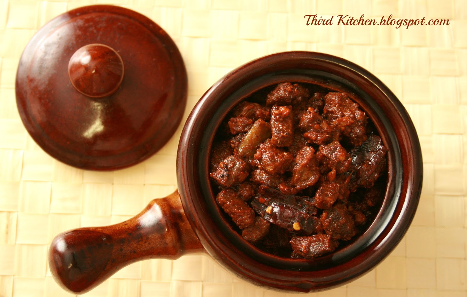 Third Kitchen: Beef Pickle/Irachi Achar/ഇറച്ചി അച്ചാര്‍