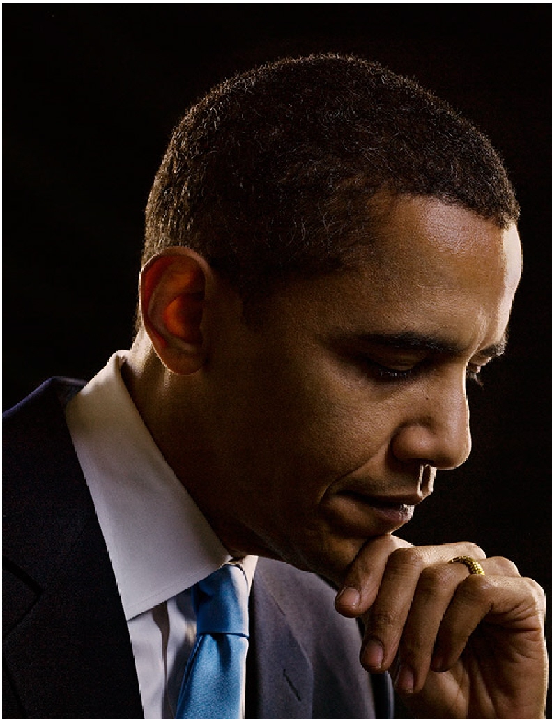 shortround: OBAMA Rectangle Magnet TRUCKERS ROAD SHOP