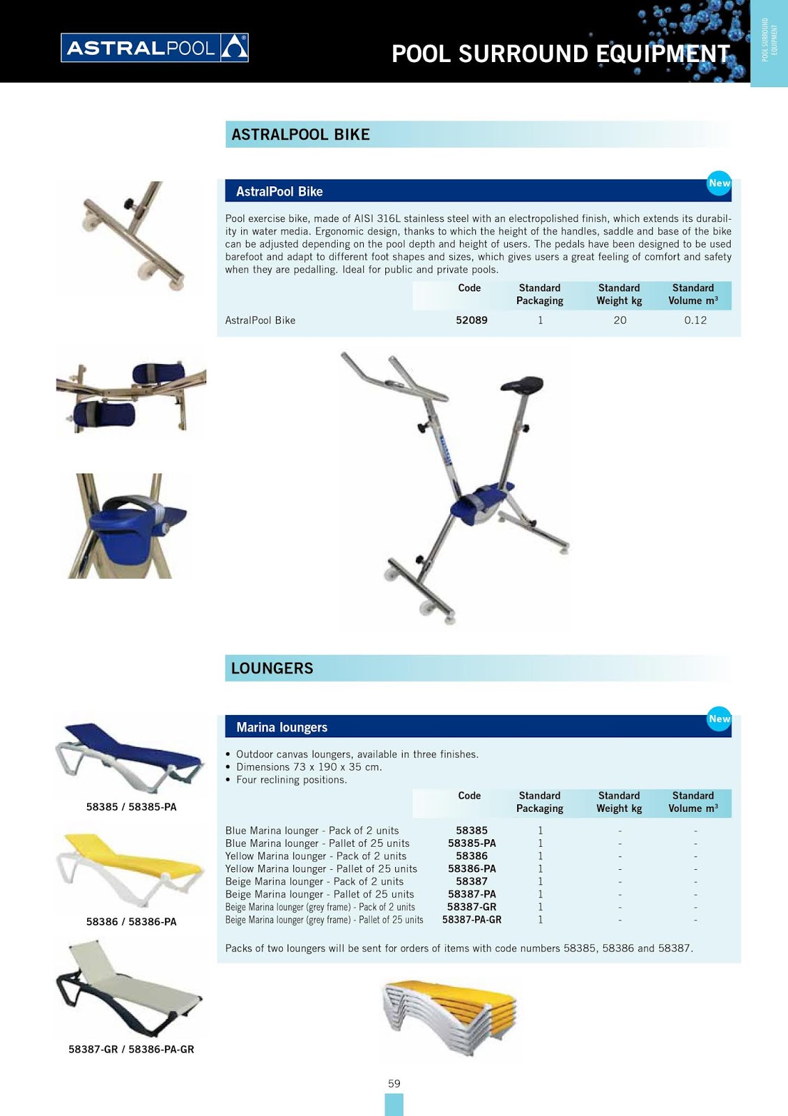 Astral Pool Catalogue 2019: POOL SURROUND EQUIPMENT