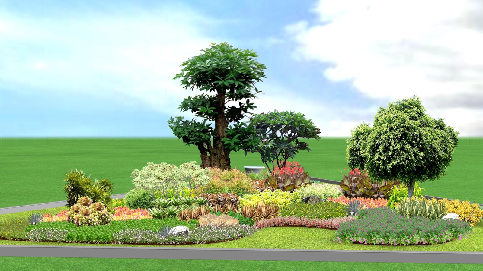 TUKANG TAMAN SURABAYA - FOTO TAMAN