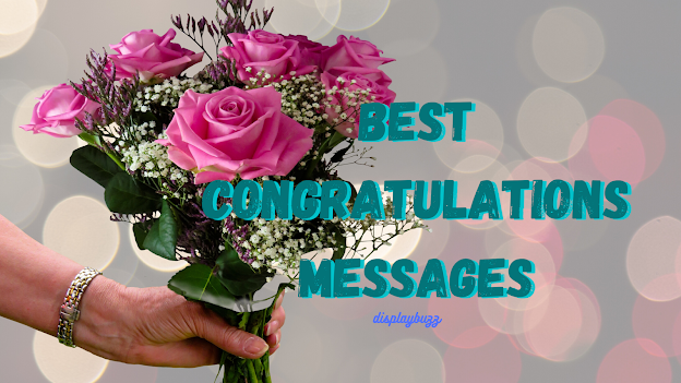 50+ Best Congratulations Messages, Wishes