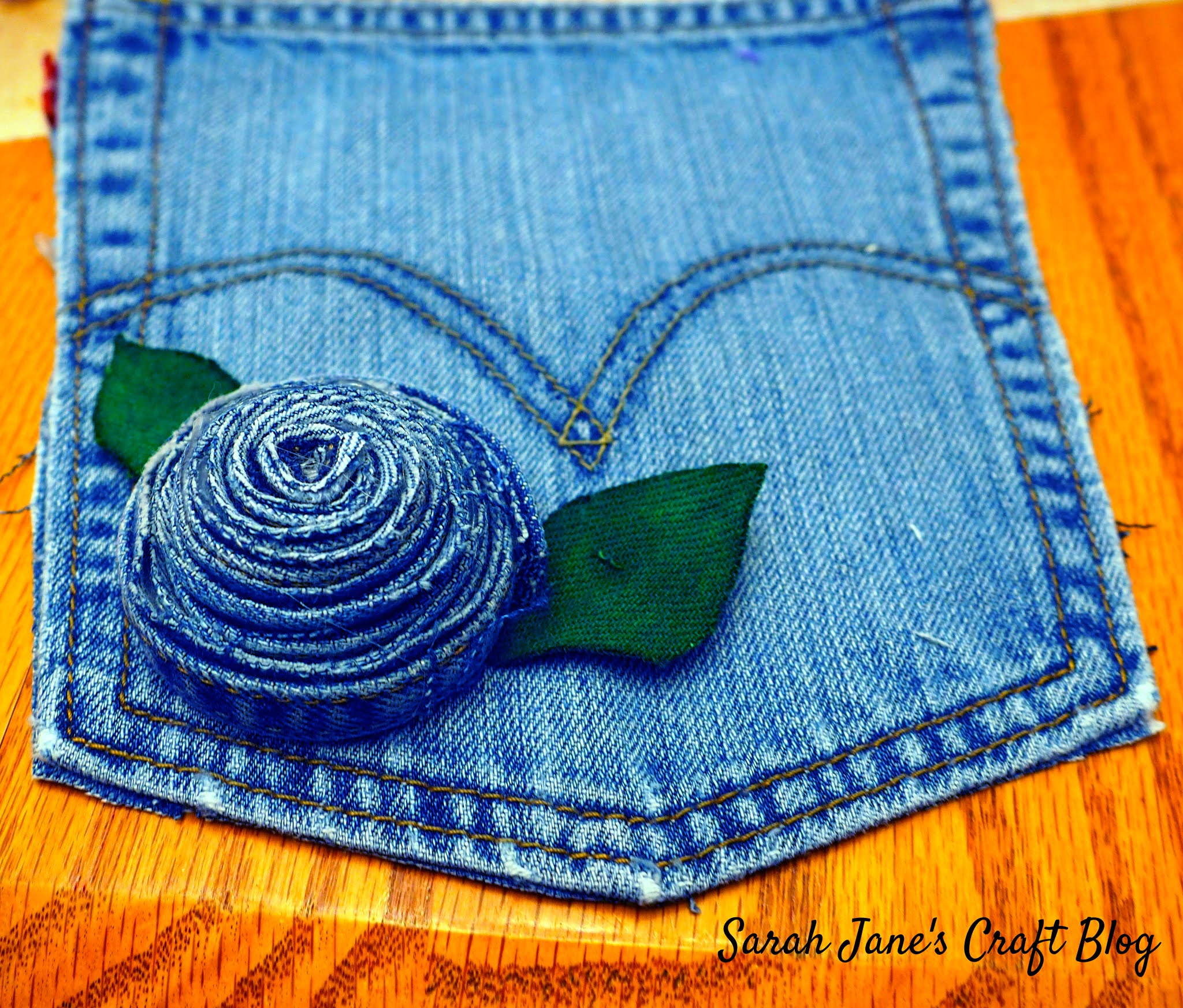 Recycled Denim Pocket