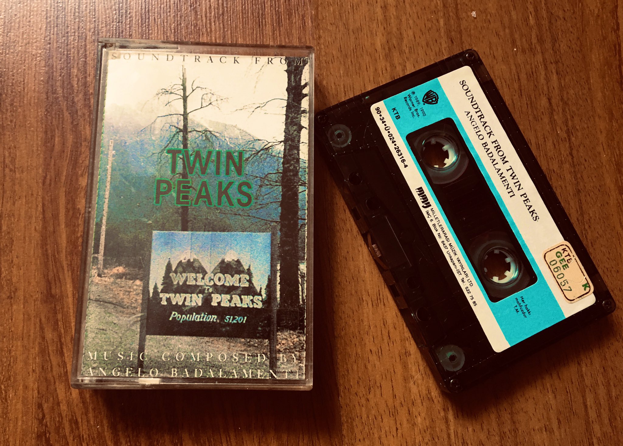 Kalda Hattı: Twin Peaks Album (1990) - Angelo Badalamenti Kalda Hattı: Twin Peaks Album (1990) - Angelo Badalamenti