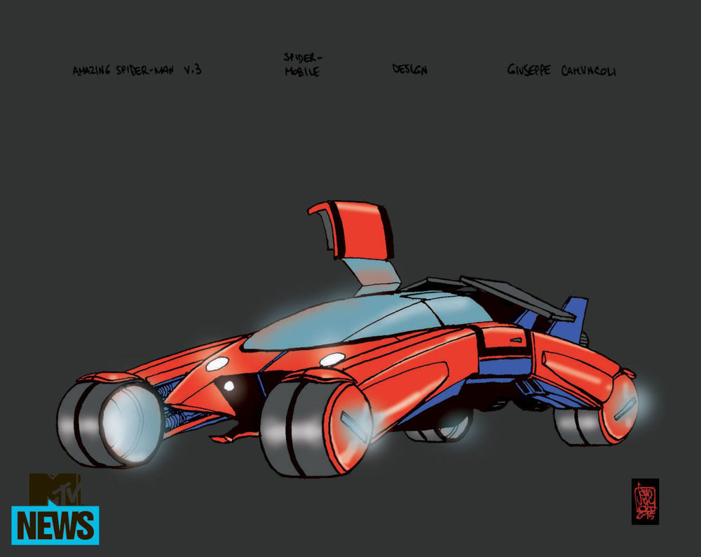 Seduced by the New...: Marvel Universe: The Spider-Mobile?