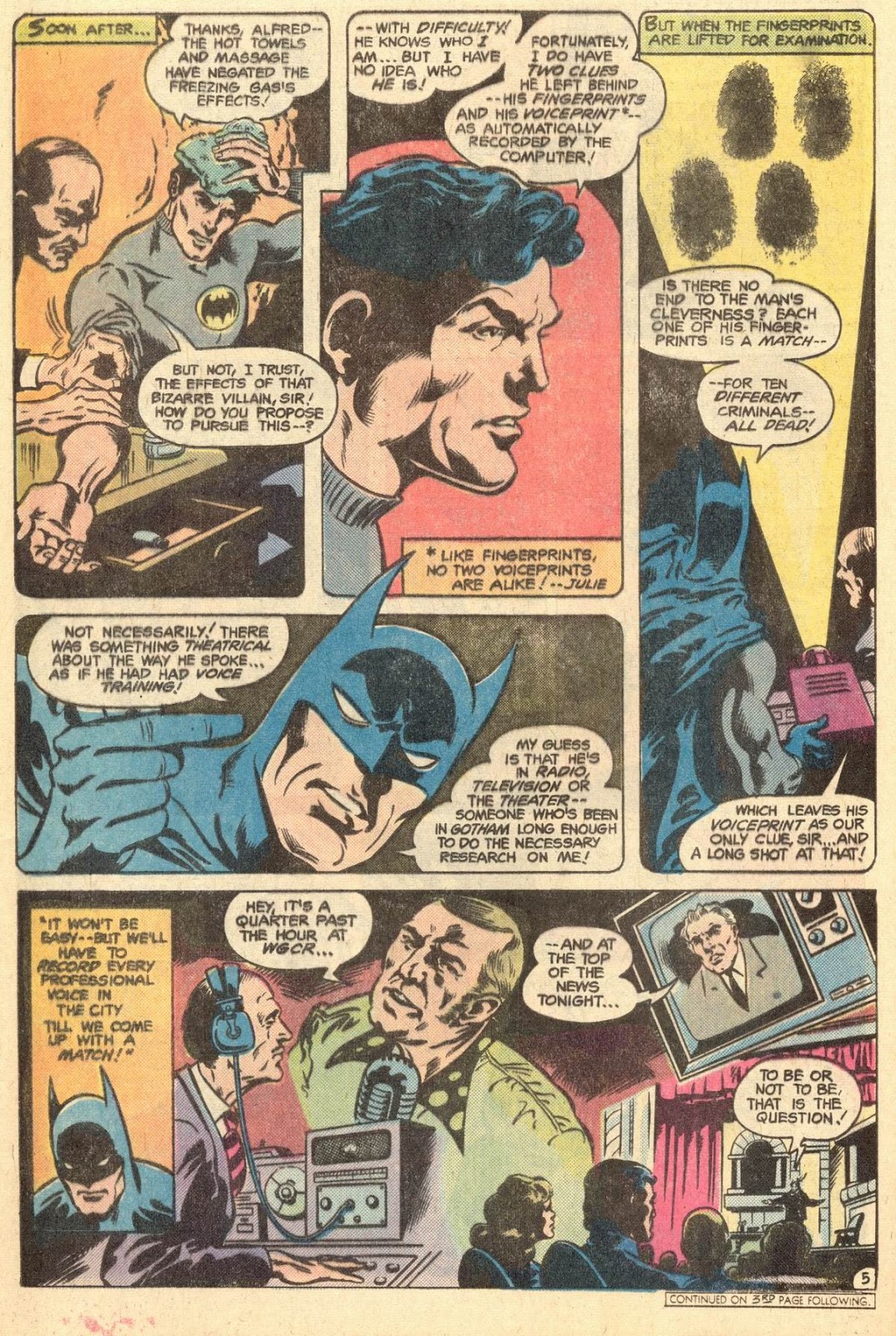Unsolved Murderer Of Mrs. Batman! (BATMAN #306) David Hunt & Don Newton
