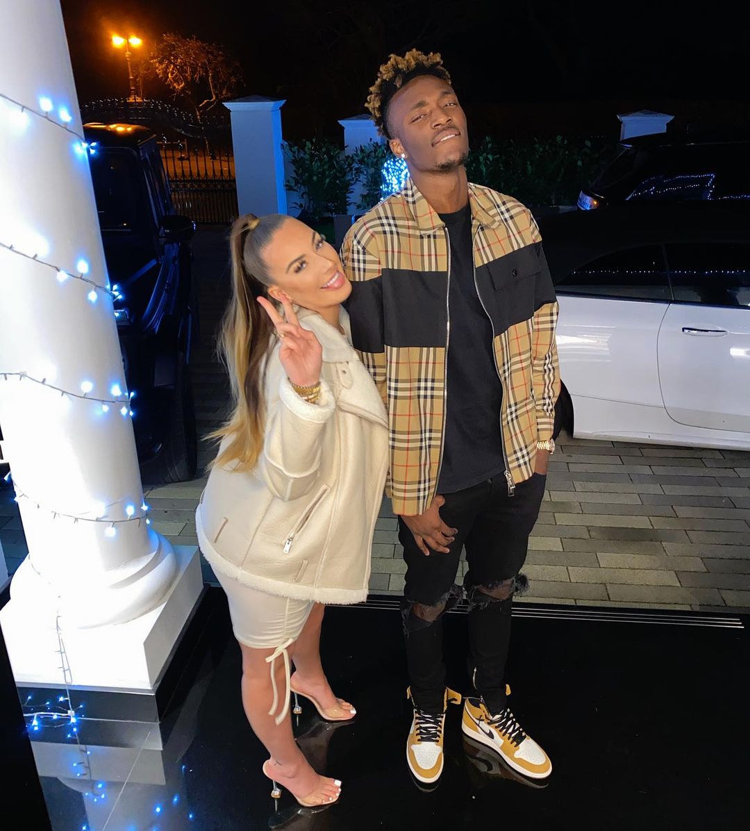 Pictures of Timmy Abraham brother, Tammy Abraham and His Girlfriend