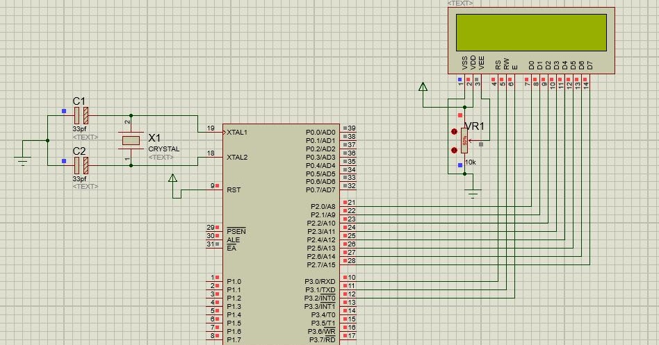 Electronics_Guru: LCD interfacing with 8051-I