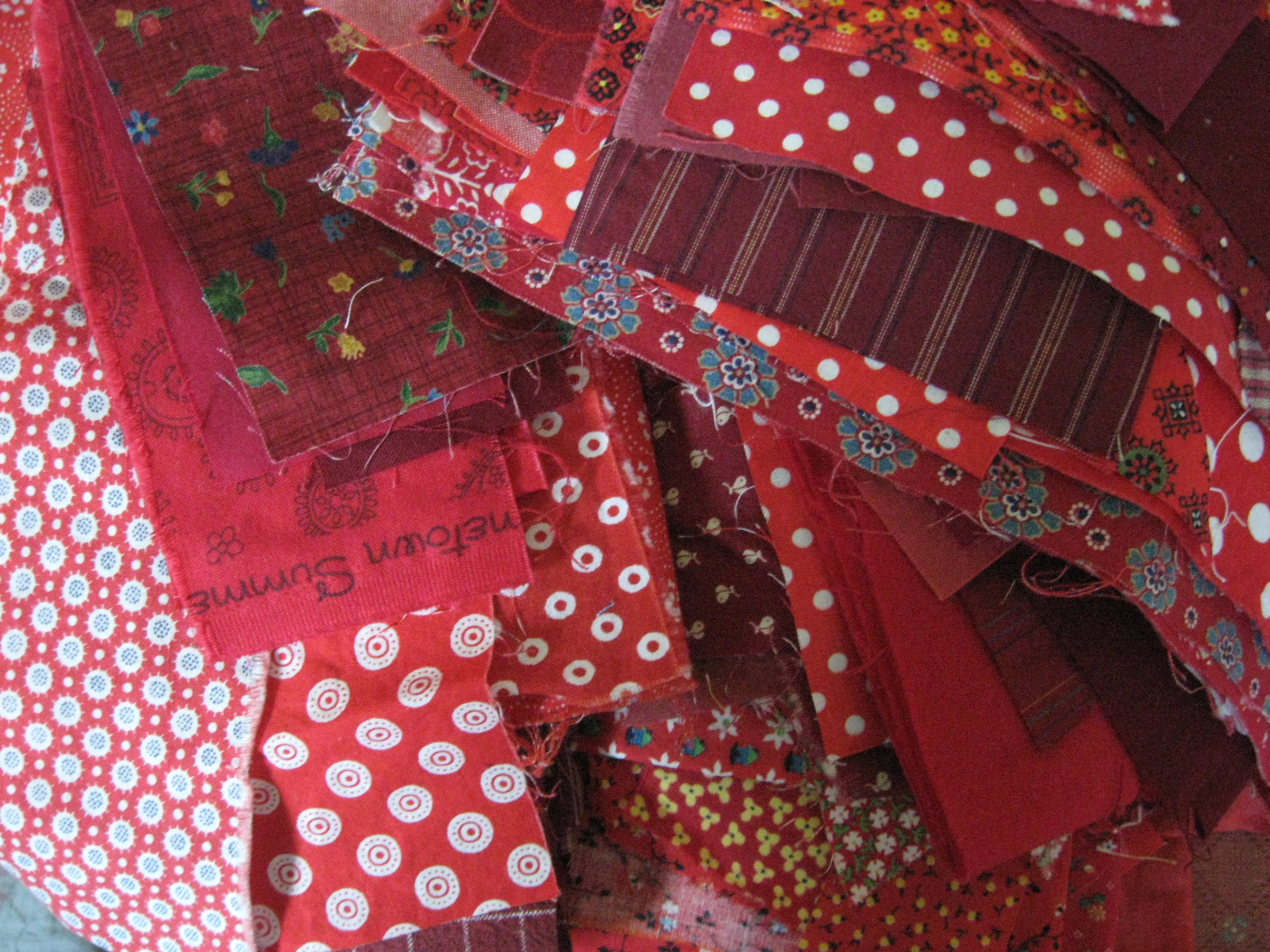 joy for grace: An Assortment of Red Scraps, Pluses, and a Book