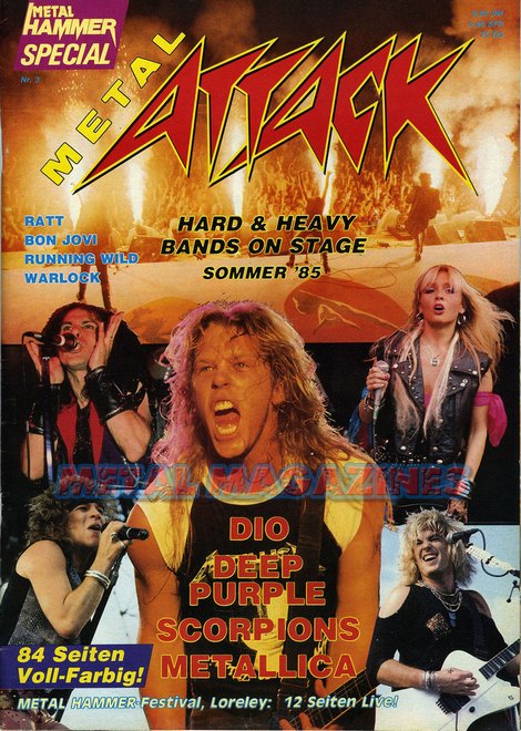 METAL MAGAZINES: METAL ATTACK (Germany)