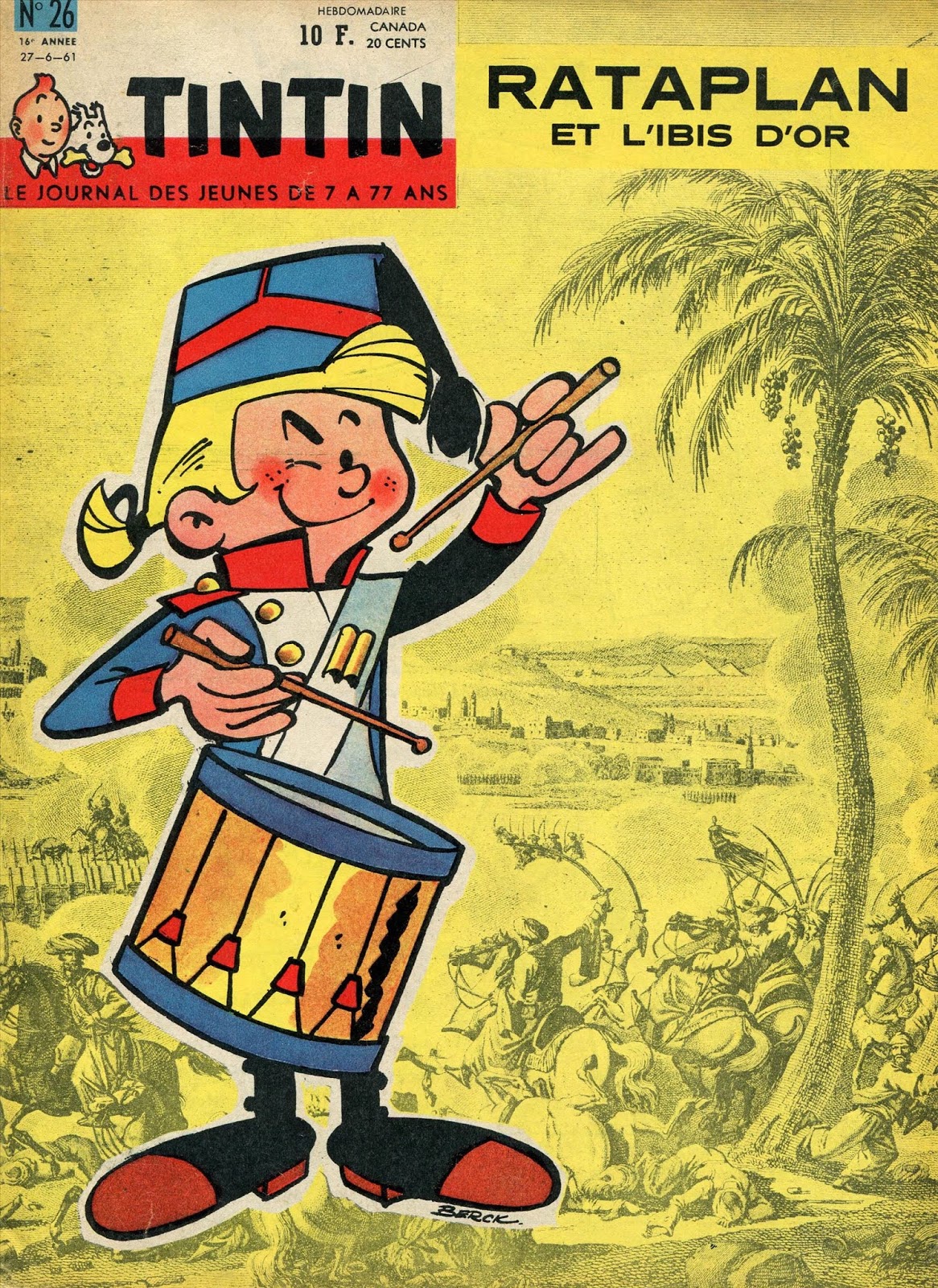 Seulement BD: Rataplan 01. Rataplan et l'ibis d'or - Berck et Duval ...