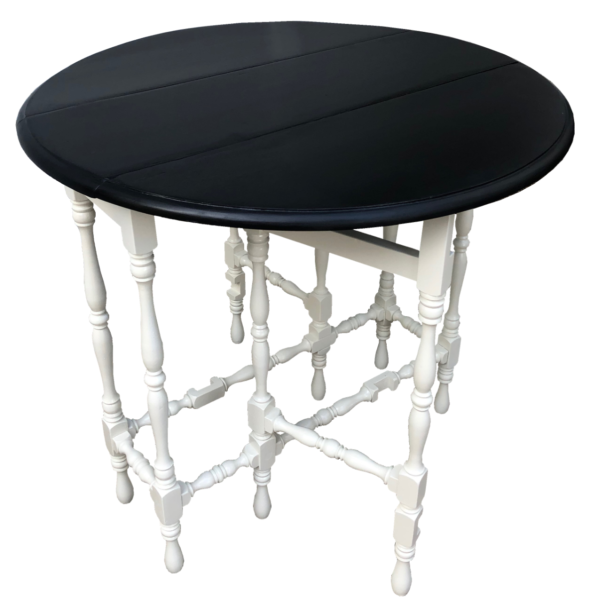 Finale Furniture Restoration Services, LLC: Drop Leaf Table Painted