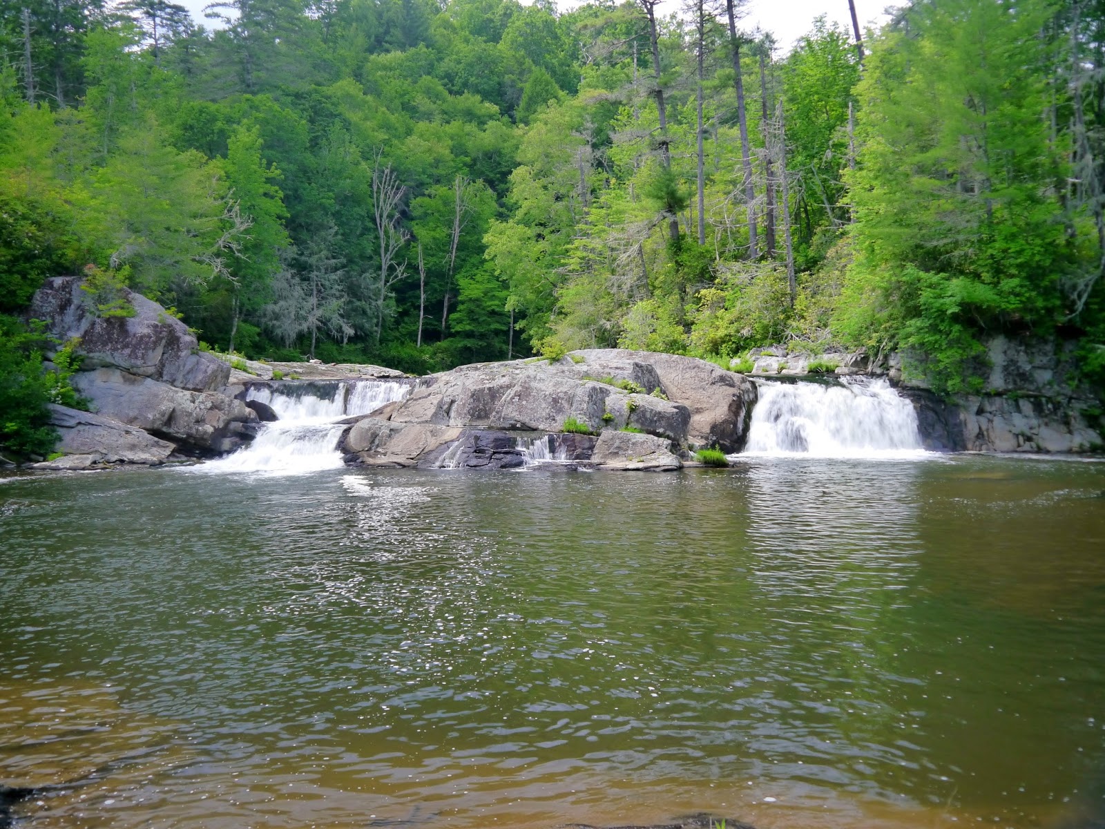 American Travel Journal: Upper Linville Falls - Blue Ridge Parkway