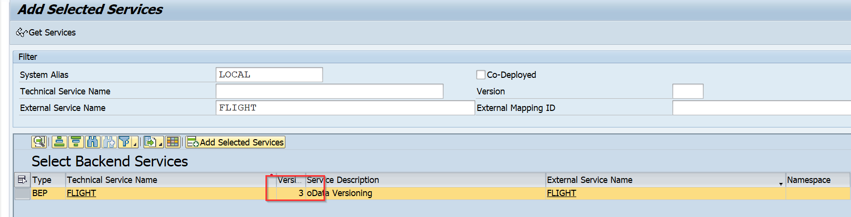SAP ABAP Central: OData Versioning
