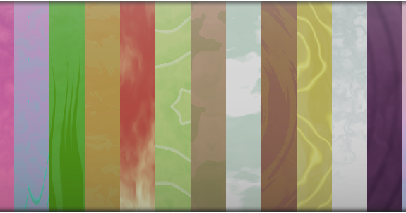 18 elemental textures