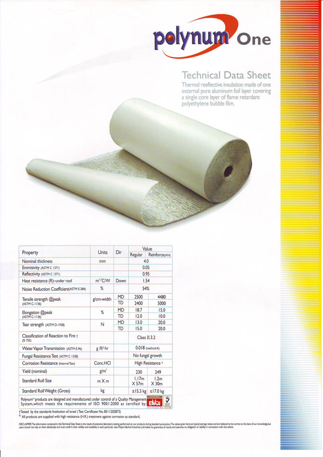 Material Bangunan Super Murah: INSULATION BUBBLE POLYNUM