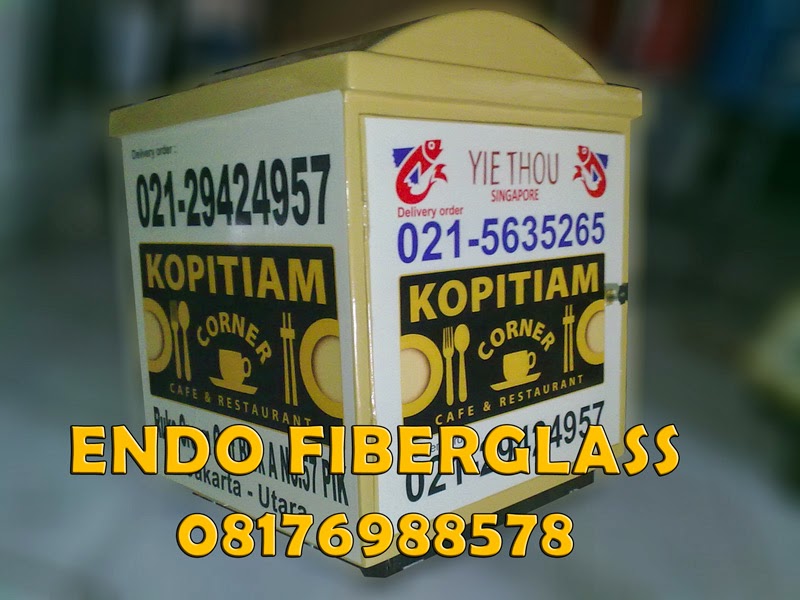 Box Motor Delivery Fiberglass: Box Motor Delivery Kopitiam