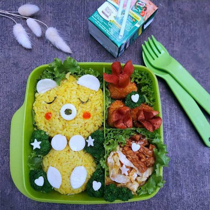 Cara Membuat Nasi Kuning Bento - Kamar Kenangan Siska Dwyta