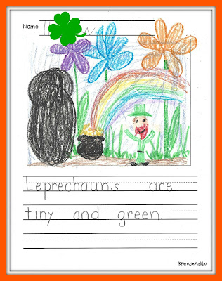 Malibu Mutts-Kthru2inMalibu: Lucky Leprechaun Writing Freebie!