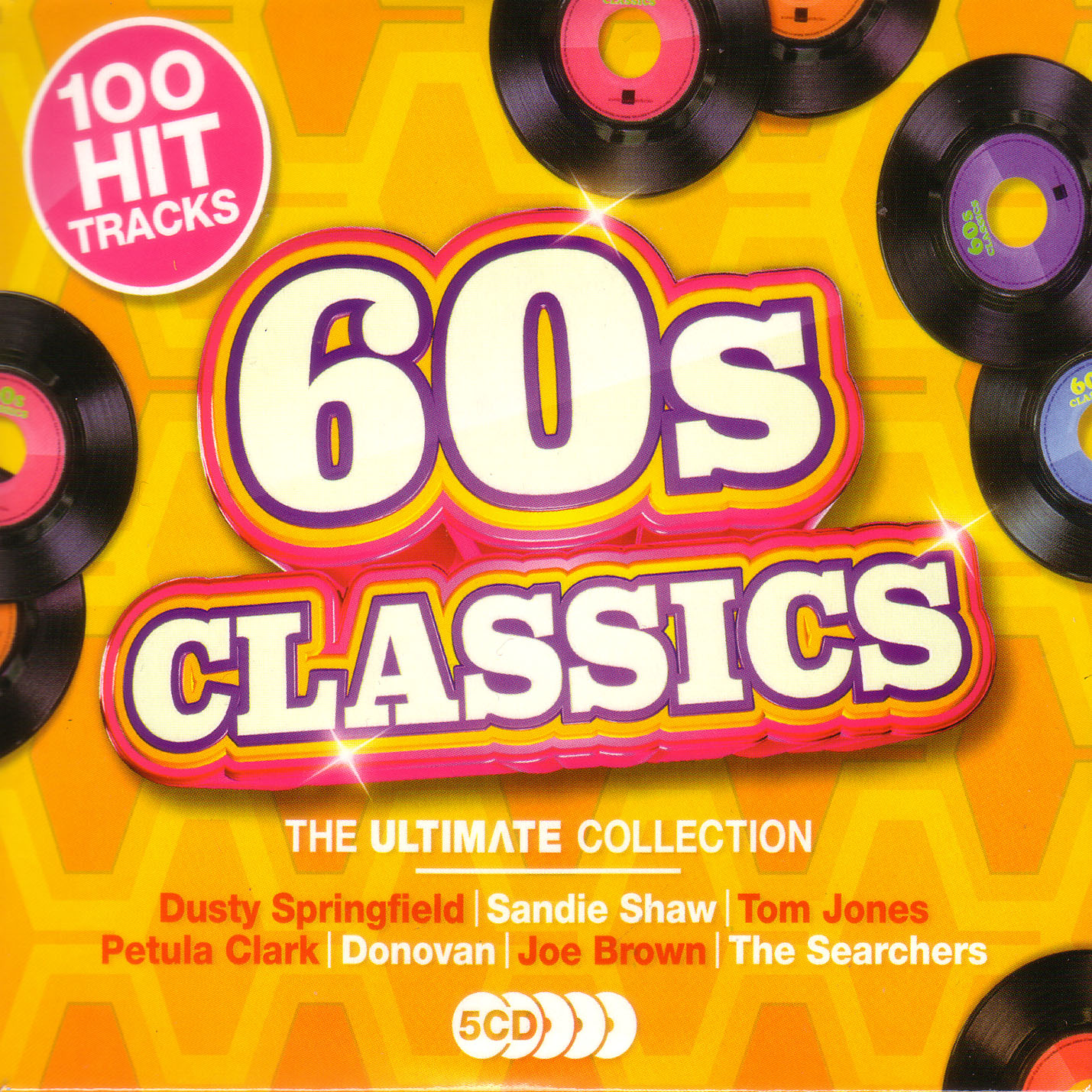 60s Classics Ultimate Collection 5CD 2017 60 s 70 s ROCK
