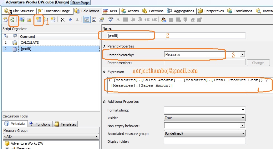 Knowledge is Here...: Create KPI using ssas (Sqlserver analysis services)
