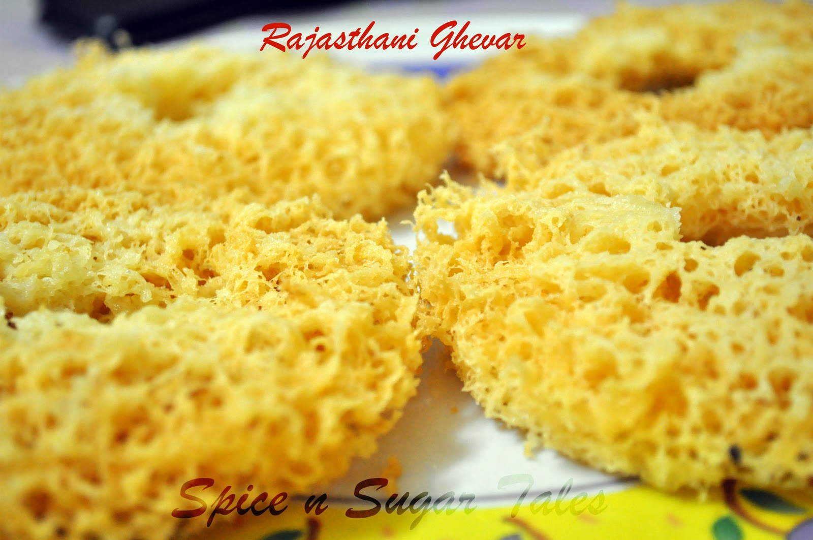 Spice n Sugar Tales: Rajasthani Ghevar