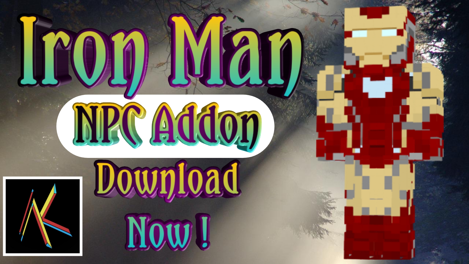 Iron Man NPC Addon Minecraft