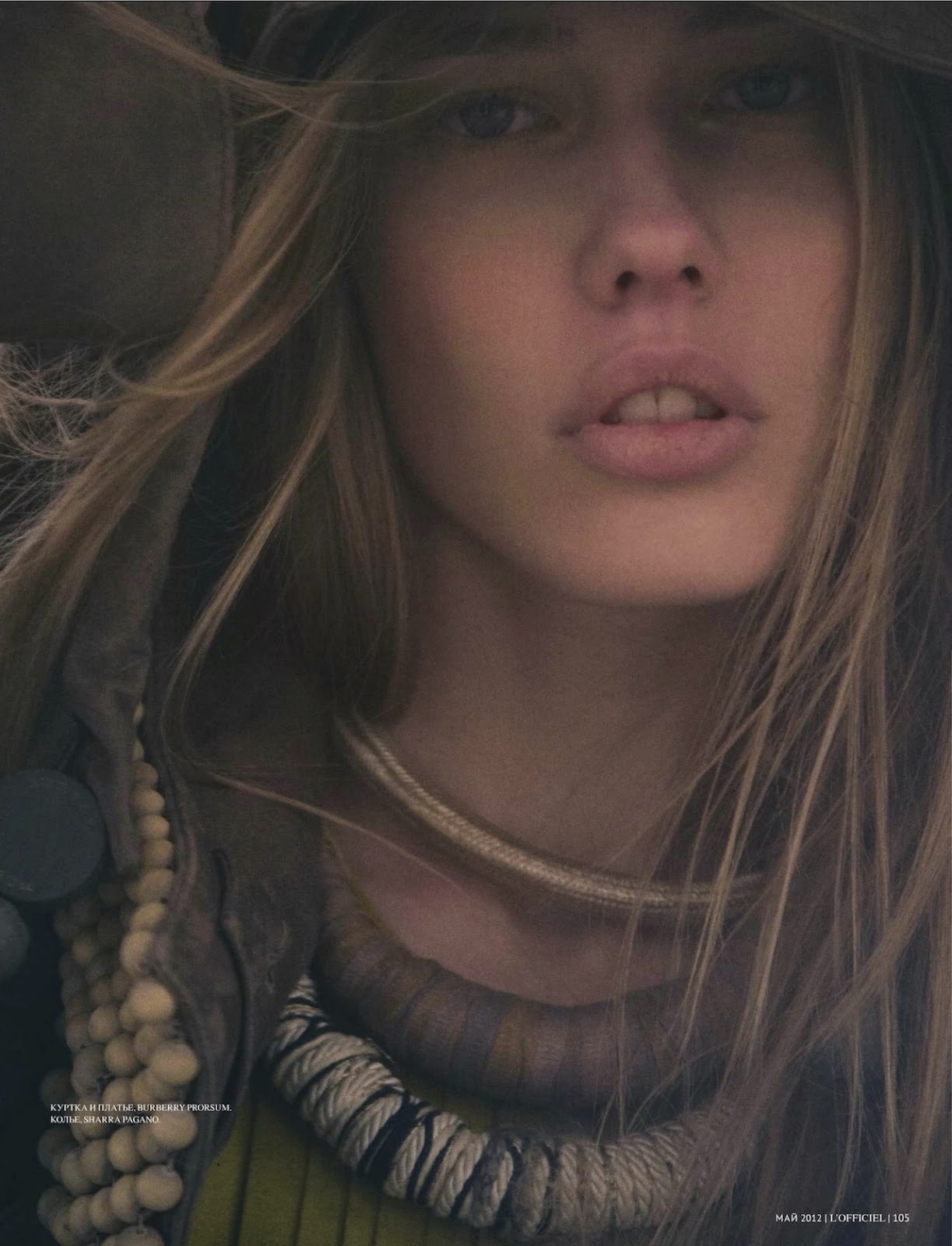 michelle schermer by stefan giftthaler for l'officiel ukraine may 2012 ...