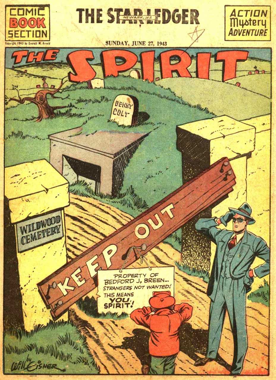 TALES FROM THE KRYPTONIAN: Making a splash : Will Eisner´s THE SPIRIT 2