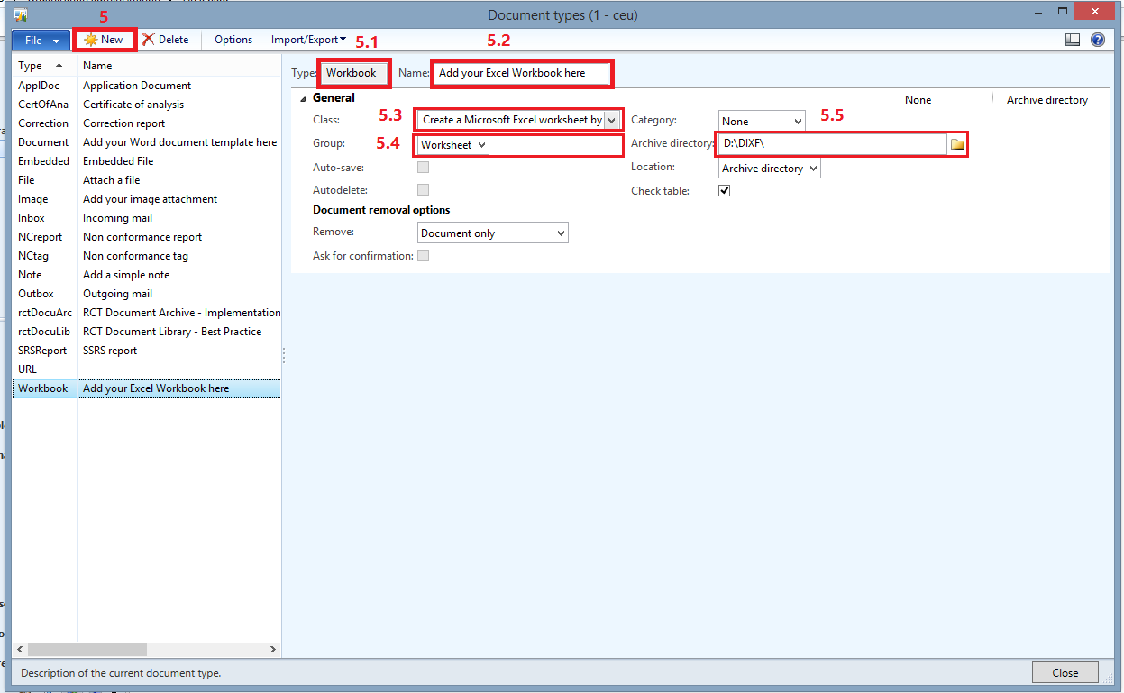 Export Purchase Order Data To Ms Excel Template With Dynamics Ax 2012 Document Management