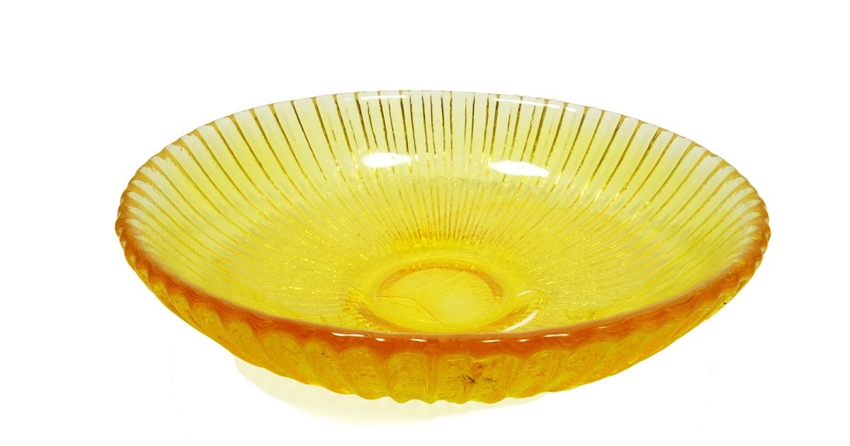 Heart of Glass - Blenko Glass: Blenko Glass " new item" Spun Platter
