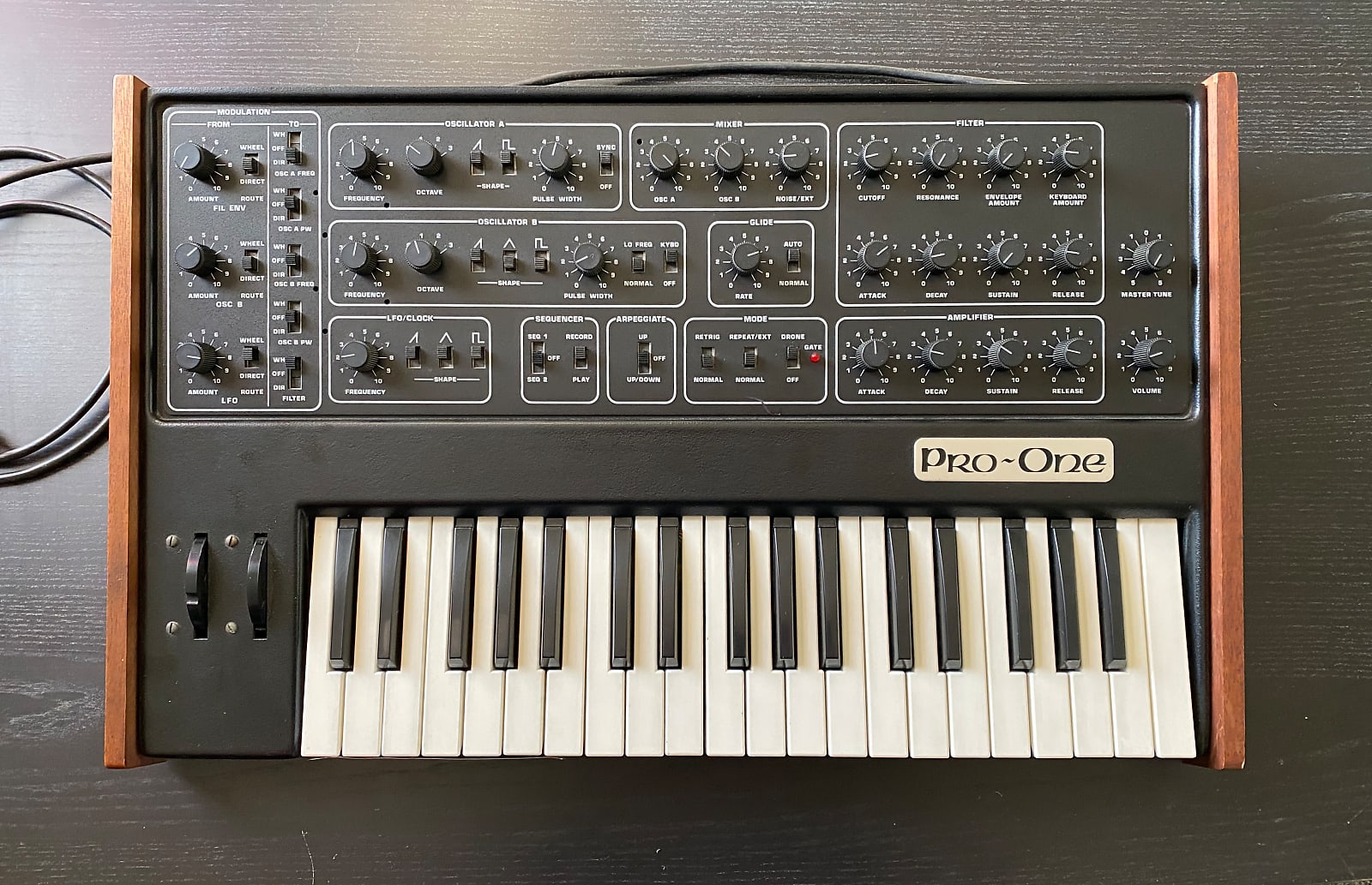 MATRIXSYNTH: Sequential Circuits Pro One SN 9207