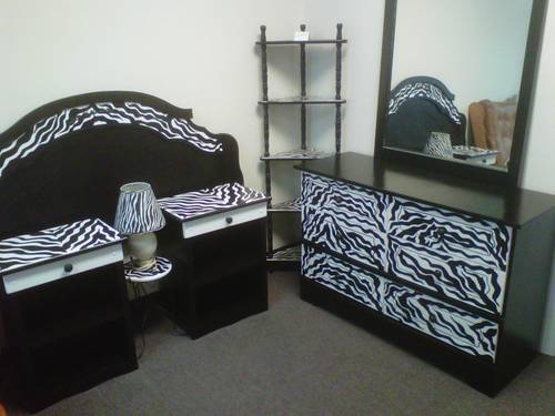 Beautiful Accents of Wild Zebra Furniture Design | Styles of Interior ...