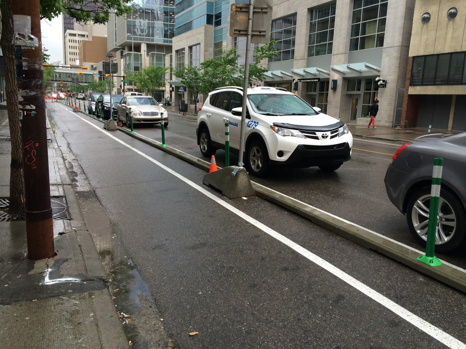 The South Fraser Blog: Calgary's new cycle track network a good example ...