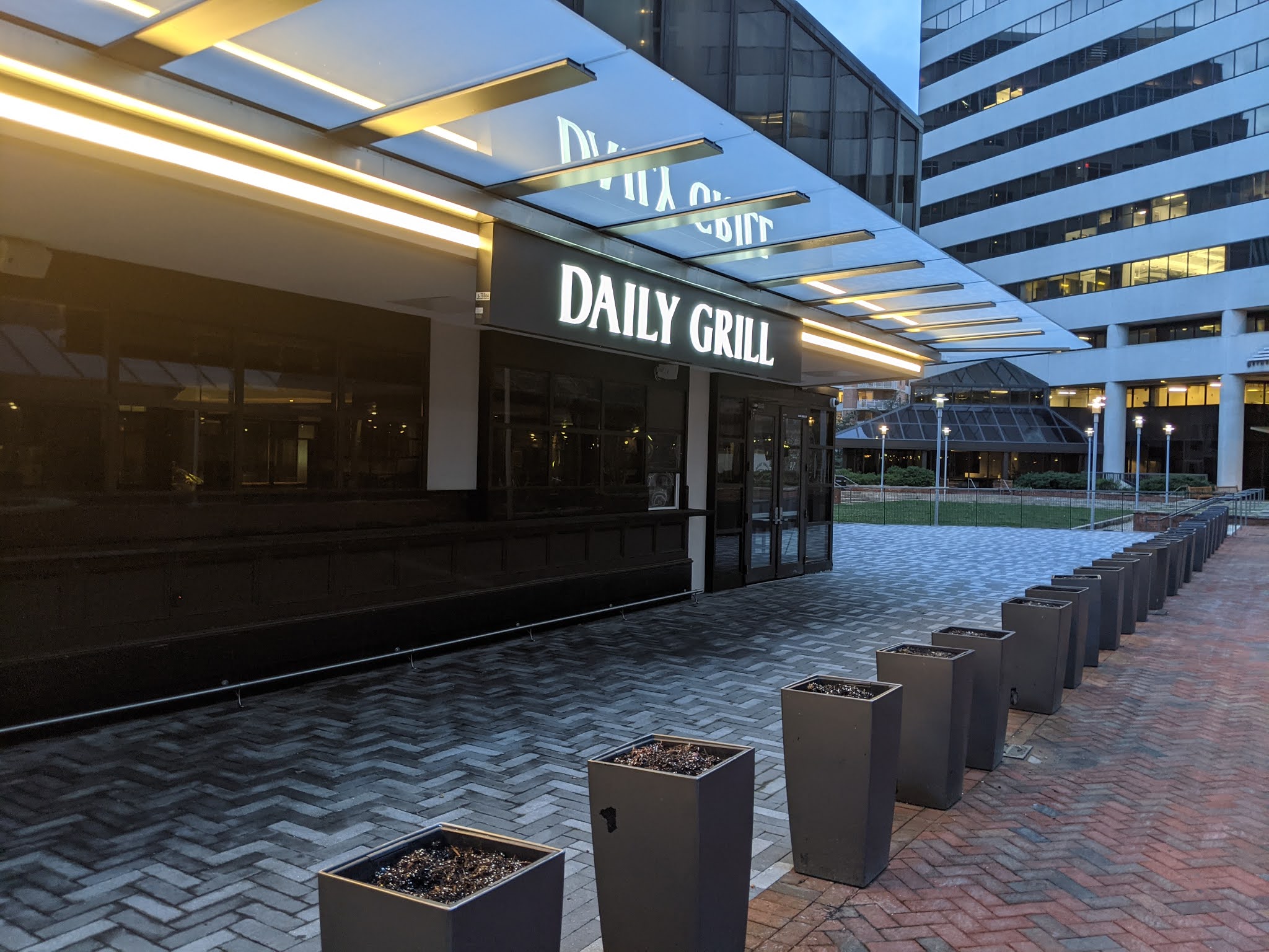 Robert Dyer @ Bethesda Row: Daily Grill permanently closed at Hyatt ...