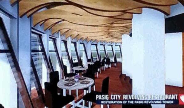 Pasig City Revolving Restaurant Renovation Ongoing ~ Wazzup Pilipinas ...