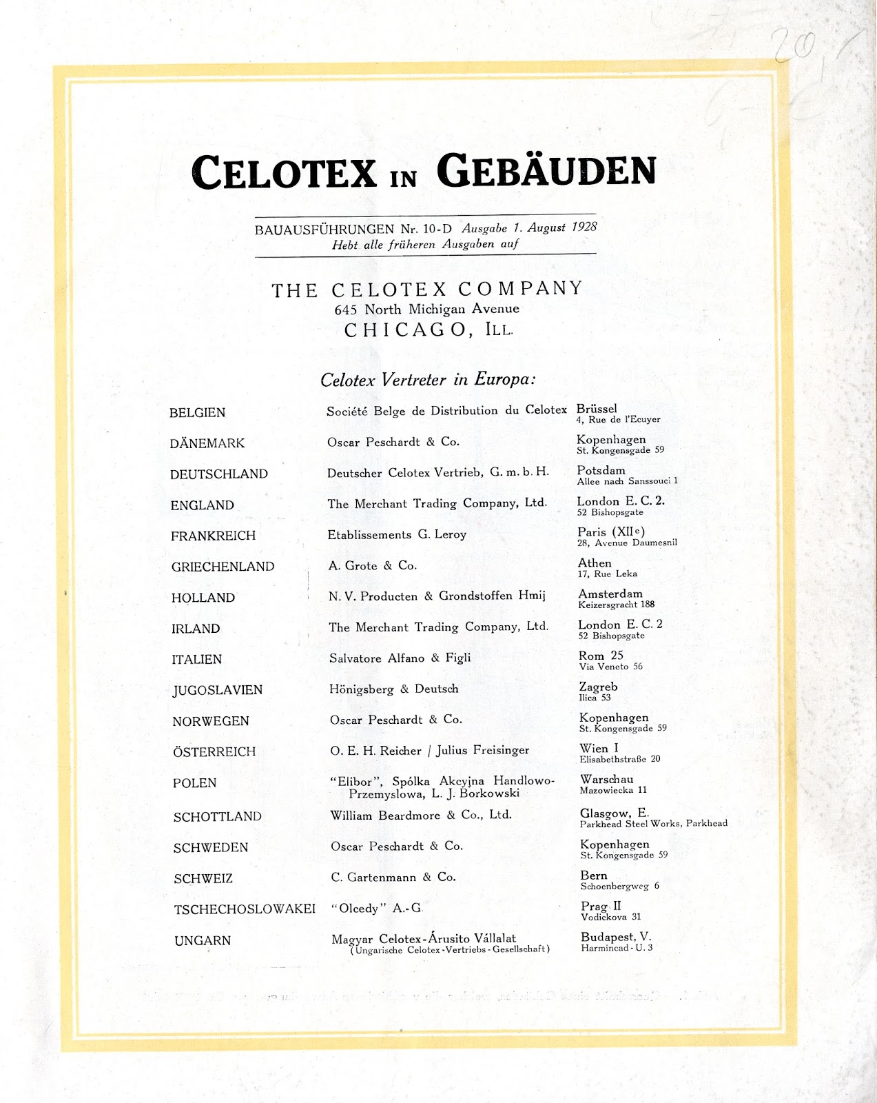 Architecture Research: Global Celotex