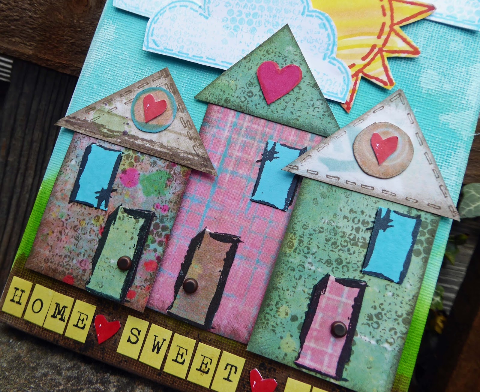 {my sweet earth}: Home Sweet Home Canvas