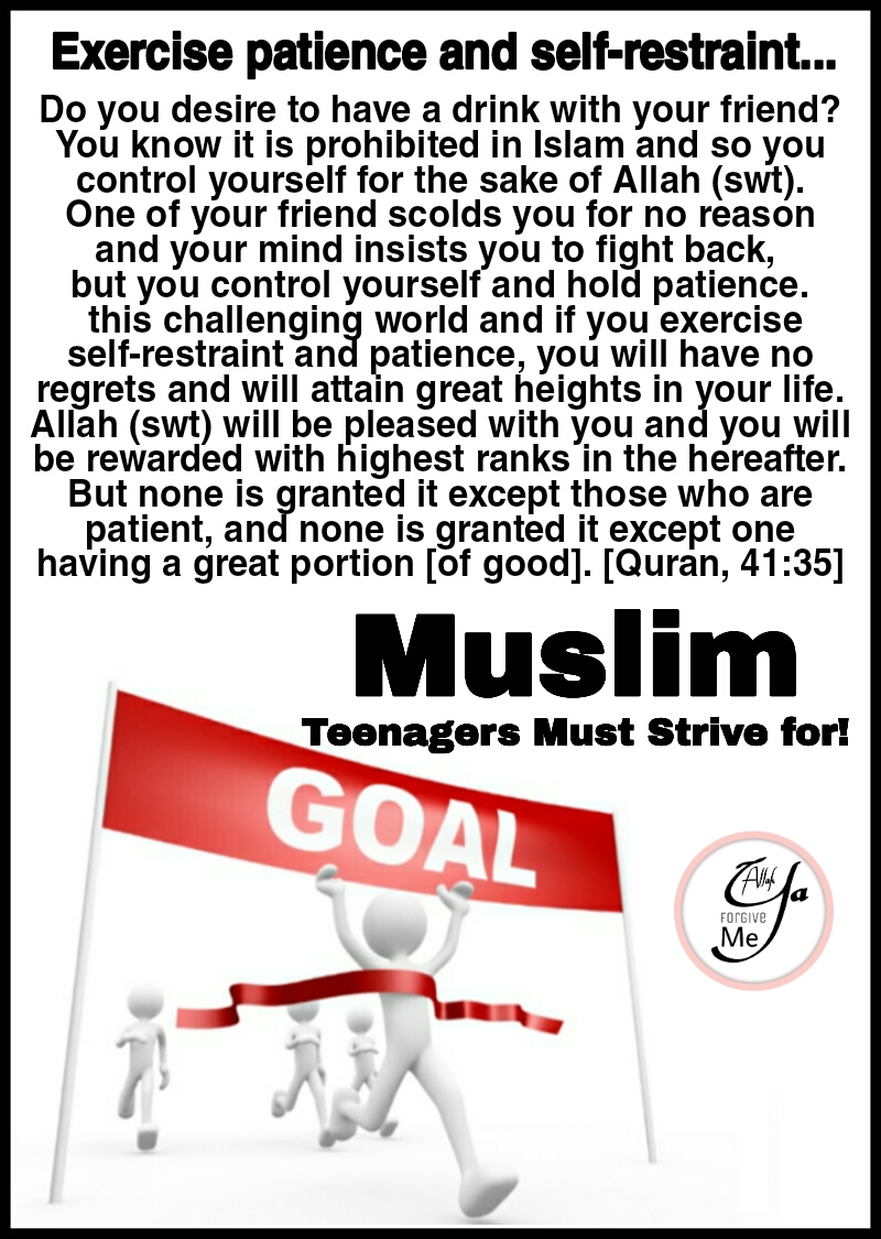 Islam: 10 Goals Muslim Teenagers Must Strive for!