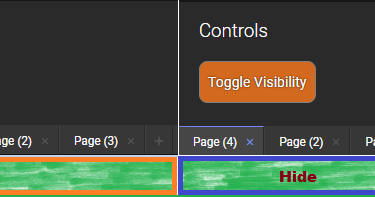 Show/Hide Pages with a Button ~ Spotfire Quick Tips