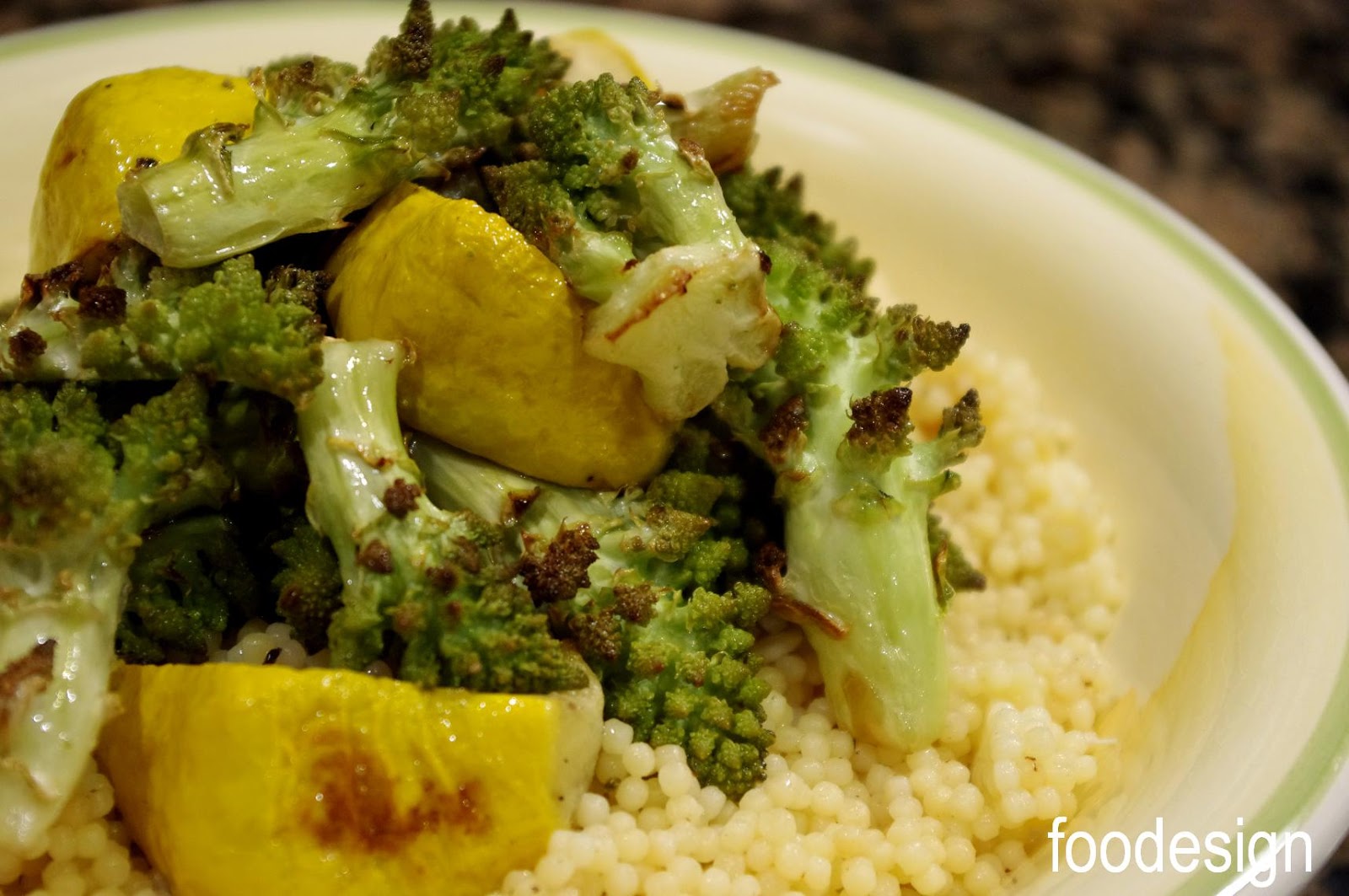 foodesign: roasted romanesque cauliflower