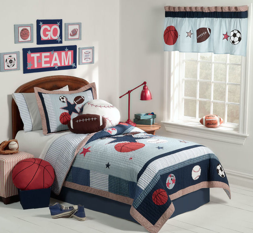 Bathrooms Models Ideas: Boys Sports Bedroom Decorating Ideas