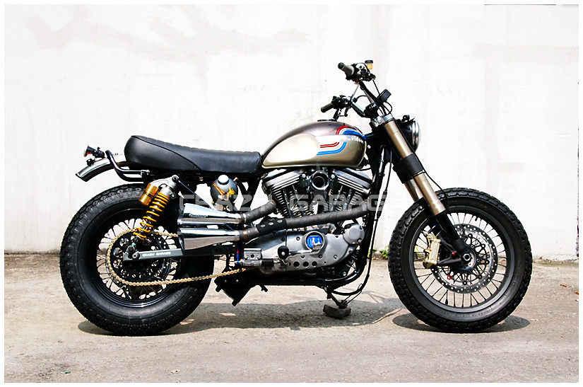 How to build a custom scrambler motorcycle. - Custom motorcycle builder ...