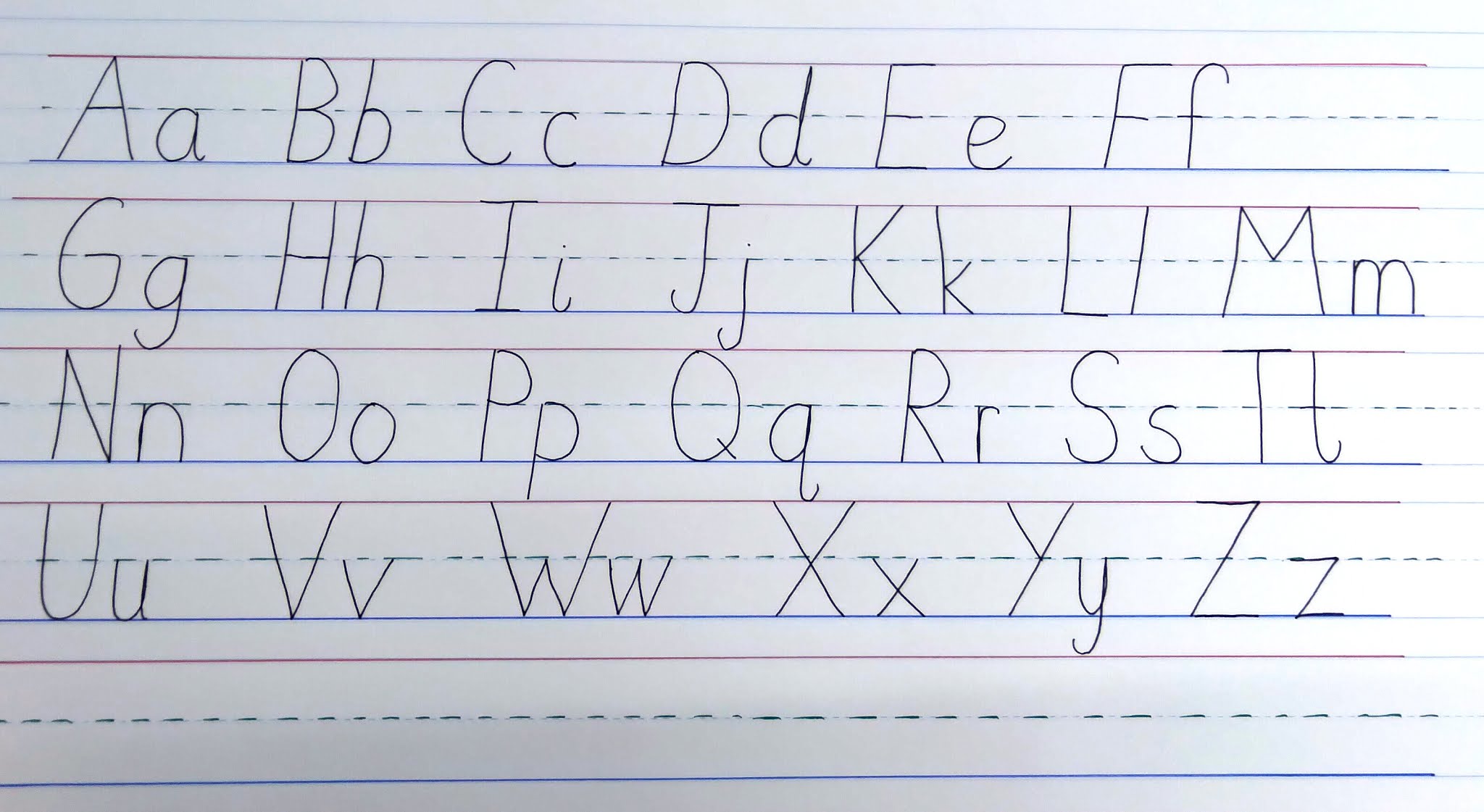 Handwriting: In Between the Lines