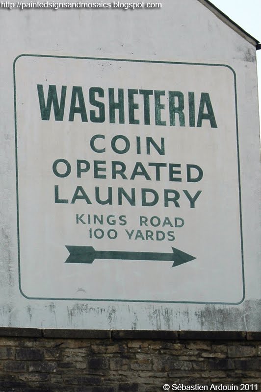 Painted signs and mosaics: October 2012