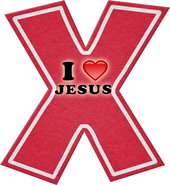 Sussurro De Amor Alfabeto Decorativo I Love Jesus Png
